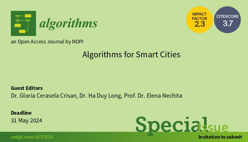 Algorithms MDPI on LinkedIn: Algorithms Algorithms MDPI on LinkedIn: Algorithms