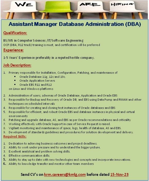 Muhammad Javed on LinkedIn: We are seeking a skilled and experienced ... Muhammad Javed on LinkedIn: We are seeking a skilled and experienced ...