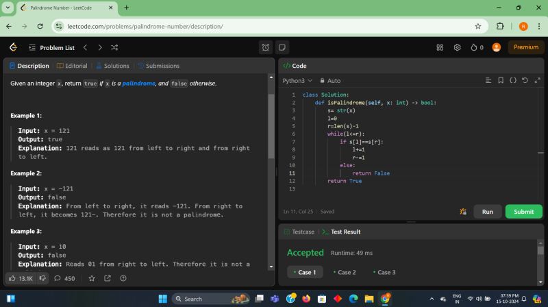 Rithaj S on LinkedIn: #codingchallenge #python #leetcode # ... Rithaj S on LinkedIn: #codingchallenge #python #leetcode # ...