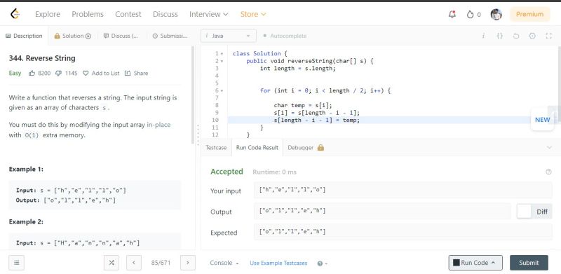 CHETAN SHELAKE on LinkedIn: #reversing_a_string #leetcode # ... CHETAN SHELAKE on LinkedIn: #reversing_a_string #leetcode # ...