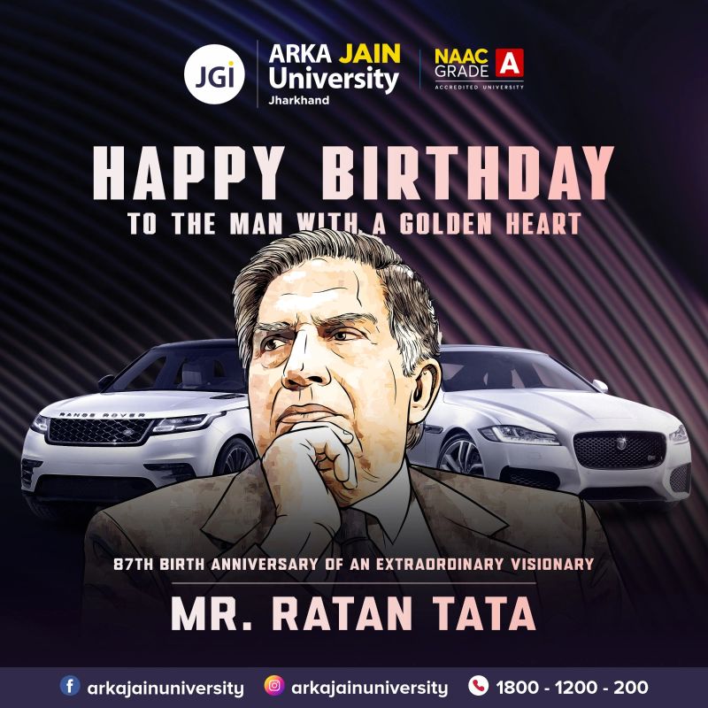 ARKA JAIN University on LinkedIn: 🌟 Celebrating Greatness! 🌟 Happy 87th ... ARKA JAIN University on LinkedIn: 🌟 Celebrating Greatness! 🌟 Happy 87th ...