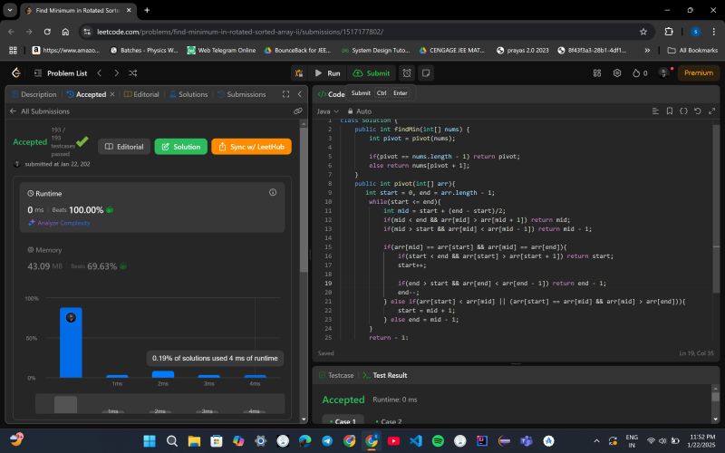 #leetcode #dsa #binarysearch #dsawithkunal | Dushyant Kumar #leetcode #dsa #binarysearch #dsawithkunal | Dushyant Kumar