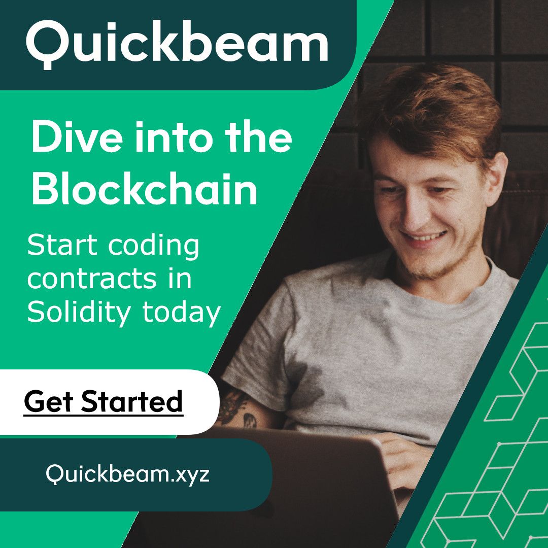 Quickbeam on LinkedIn: #coding #solidity #web3 #programmer #programming ... Quickbeam on LinkedIn: #coding #solidity #web3 #programmer #programming ...