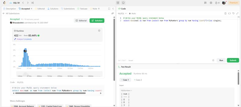 #sql #leetcodesql #dataanalytics #50daysofsql #sqlchallenge # ... #sql #leetcodesql #dataanalytics #50daysofsql #sqlchallenge # ...