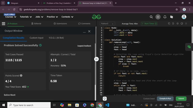 Mansi Rajput on LinkedIn: #codingjourney #geeksforgeeks #problemsolving ... Mansi Rajput on LinkedIn: #codingjourney #geeksforgeeks #problemsolving ...