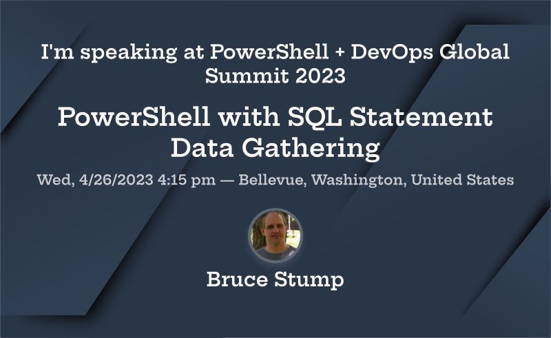 Bruce Stump on LinkedIn: #powershell #devops #scripting #pshsummit Bruce Stump on LinkedIn: #powershell #devops #scripting #pshsummit