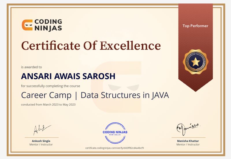 Awais Ansari on LinkedIn: #java #dsa #datastructures Awais Ansari on LinkedIn: #java #dsa #datastructures