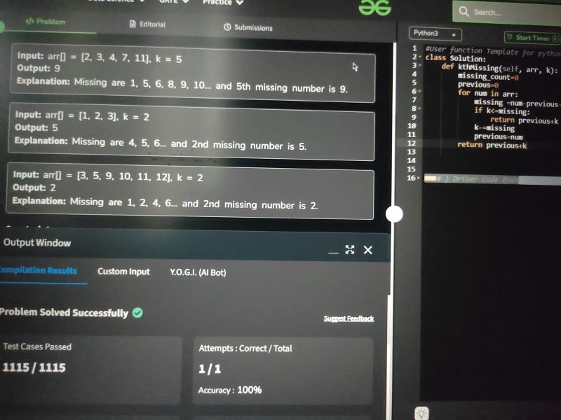 #160daysofcode #python #problemsolving #geeksforgeeks #codingchallenge ... #160daysofcode #python #problemsolving #geeksforgeeks #codingchallenge ...