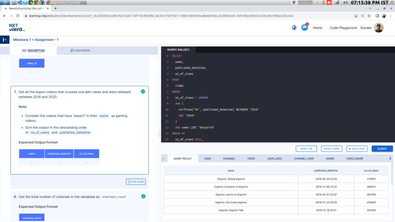 Sunder Kanugu on LinkedIn: #day22 #ccbp #nxtwave #30daysofcode ... Sunder Kanugu on LinkedIn: #day22 #ccbp #nxtwave #30daysofcode ...