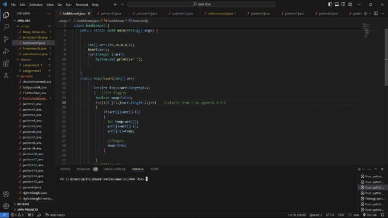 Mithun Mourya Dasari on LinkedIn: #day6 #dsa #java #loops #patterns ... Mithun Mourya Dasari on LinkedIn: #day6 #dsa #java #loops #patterns ...