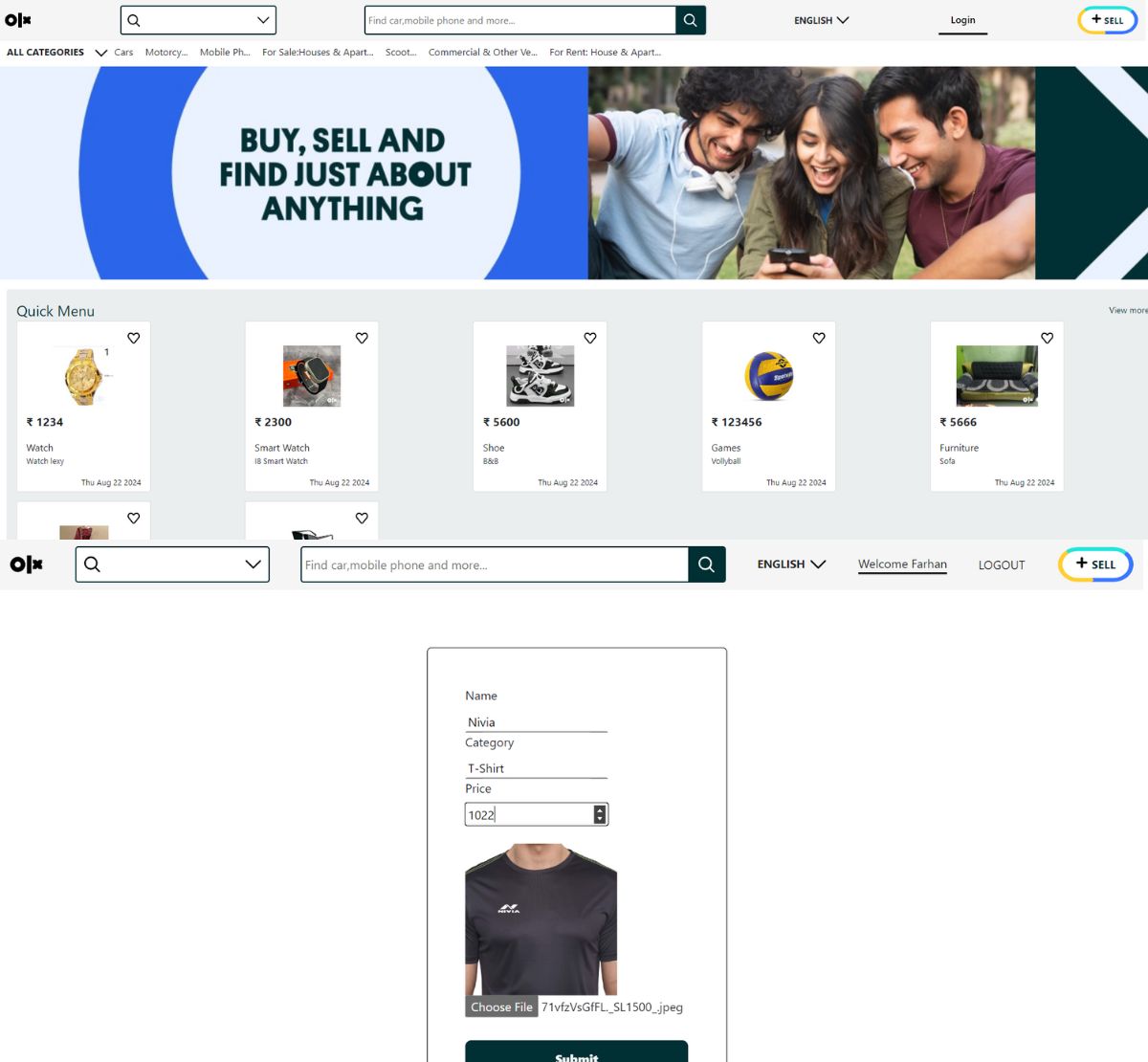 Farhan Mahmood on LinkedIn: #webdev #react #olx Farhan Mahmood on LinkedIn: #webdev #react #olx