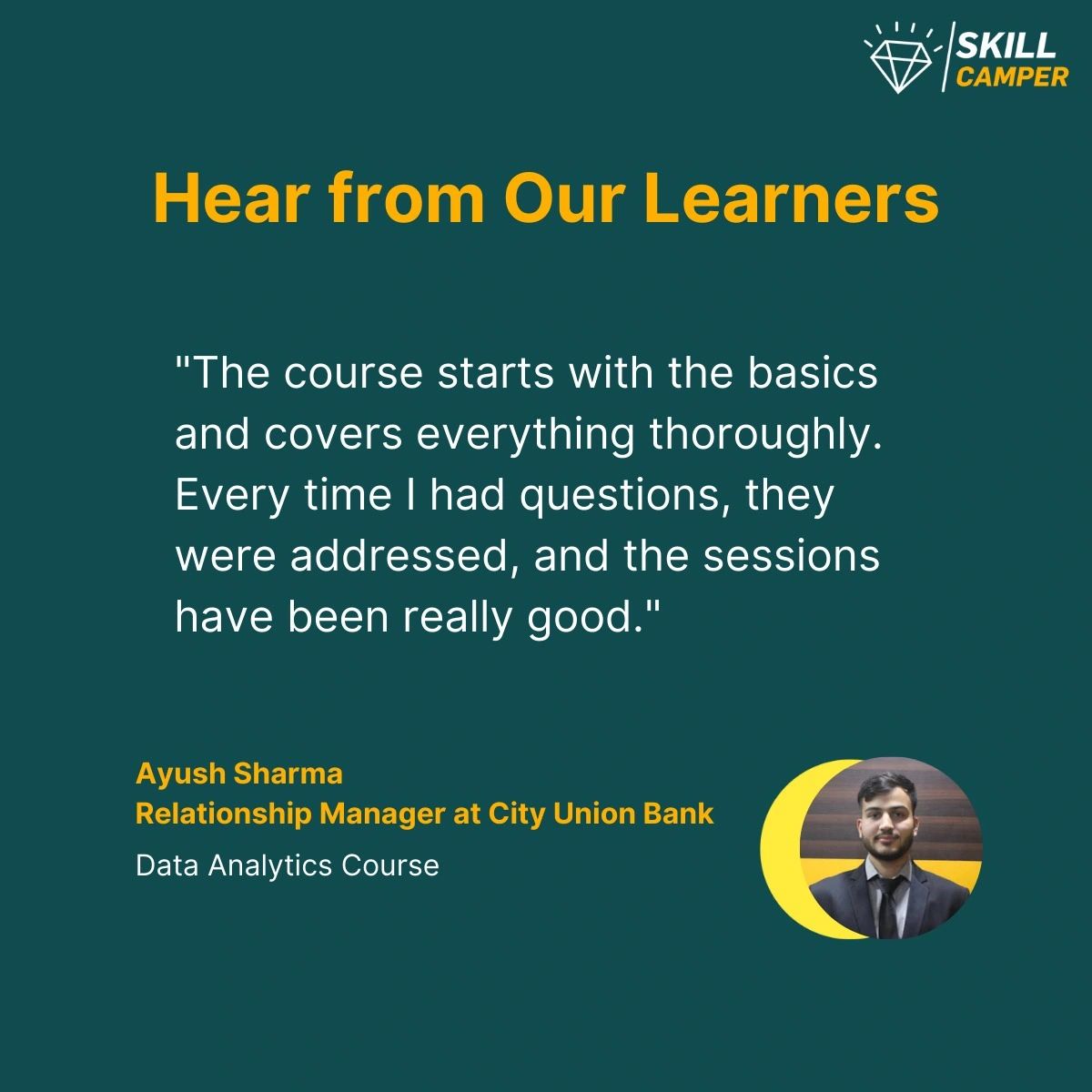 SkillCamper on LinkedIn: #skillcamper #dataanalytics #learnersuccess # ... SkillCamper on LinkedIn: #skillcamper #dataanalytics #learnersuccess # ...
