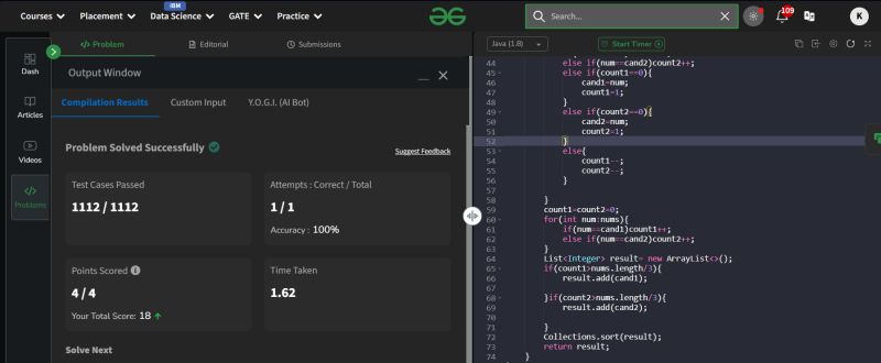 #160daysofcode #geeksforgeeks #day6 #dsa #java #codingchallenge ... #160daysofcode #geeksforgeeks #day6 #dsa #java #codingchallenge ...