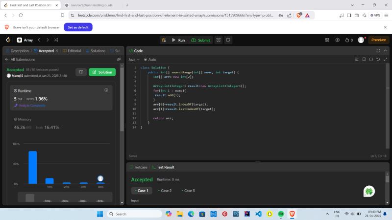 🚀 Problem-Solving Journey: LeetCode Challenge in Java 🌟 Today, I ... 🚀 Problem-Solving Journey: LeetCode Challenge in Java 🌟 Today, I ...