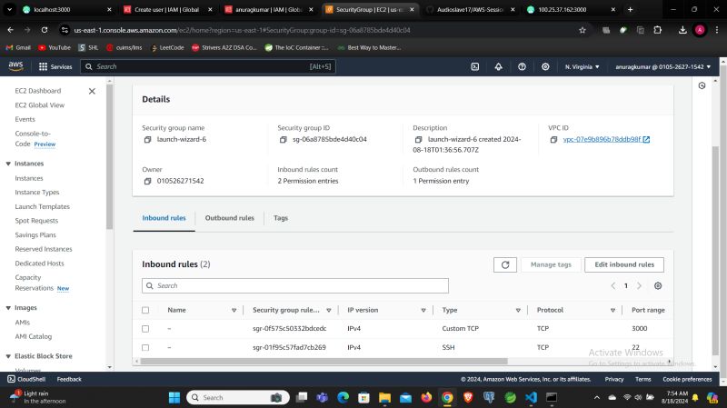 Anurag Kumar on LinkedIn: #aws #ec2 #iam #linux #nodejs #cloudcomputing ... Anurag Kumar on LinkedIn: #aws #ec2 #iam #linux #nodejs #cloudcomputing ...