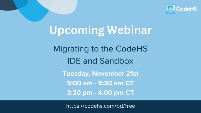 CodeHS on LinkedIn: #replit #ide #cs #cseducation CodeHS on LinkedIn: #replit #ide #cs #cseducation