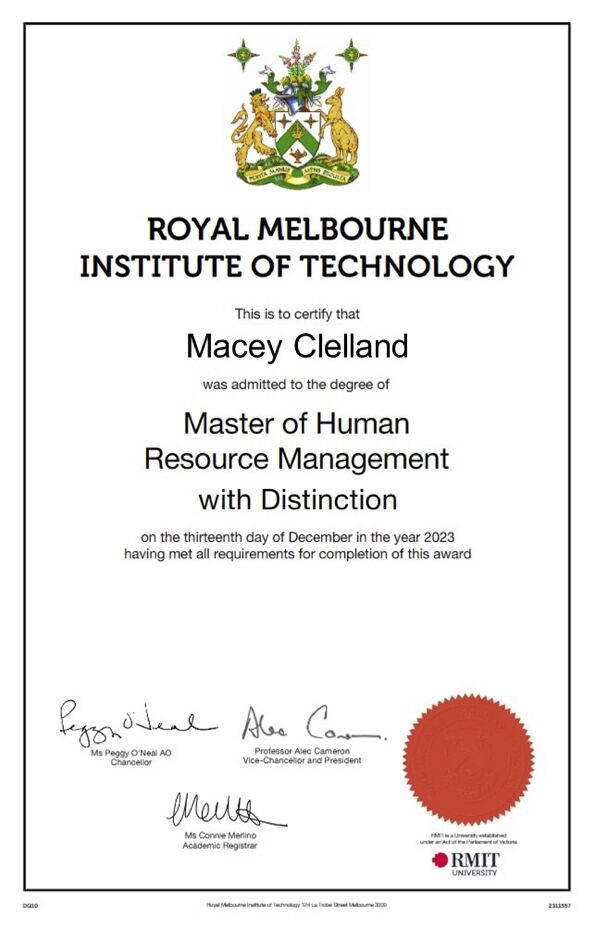 Macey Clelland on LinkedIn: 🎓 After 2 years of juggling full time work ... Macey Clelland on LinkedIn: 🎓 After 2 years of juggling full time work ...