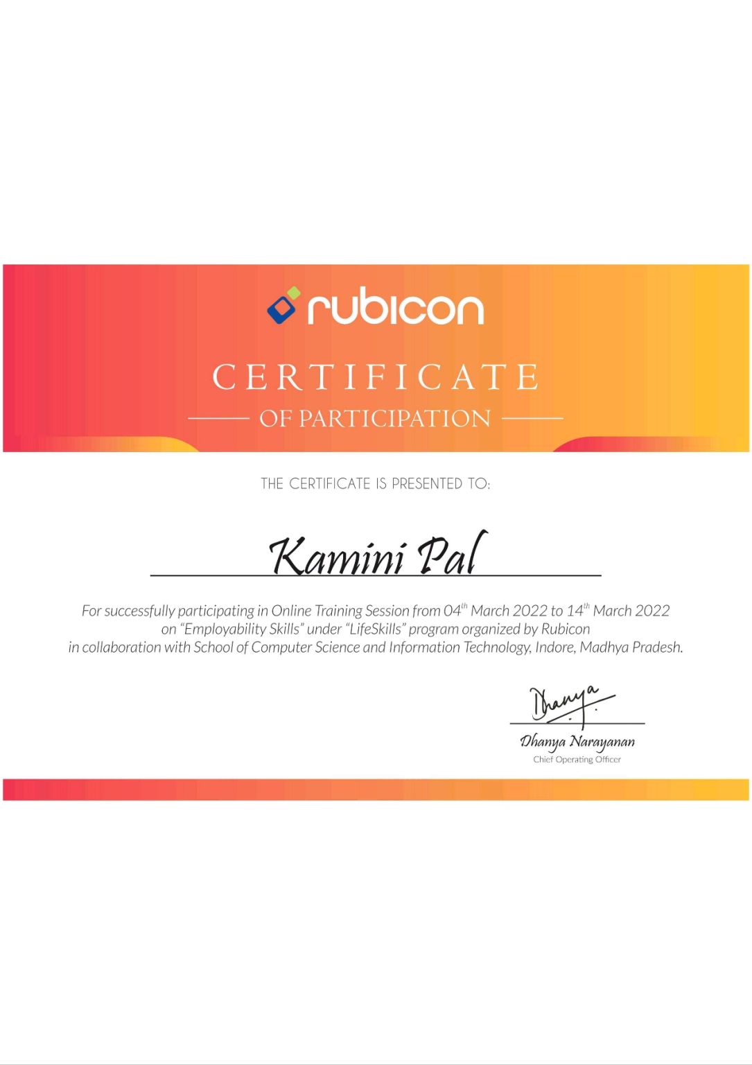Kamini Pal posted on LinkedIn Kamini Pal posted on LinkedIn