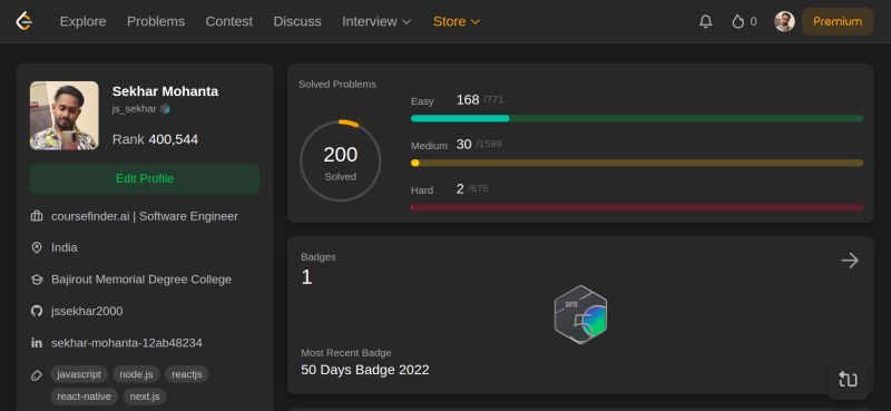 Sekhar Mohanta on LinkedIn: #leetcode #leetcodechallenge # ... Sekhar Mohanta on LinkedIn: #leetcode #leetcodechallenge # ...