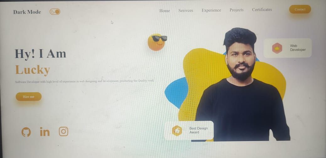 Sharing my React.js portfolio with Netlify | Lucky Saini posted on the ... Sharing my React.js portfolio with Netlify | Lucky Saini posted on the ...