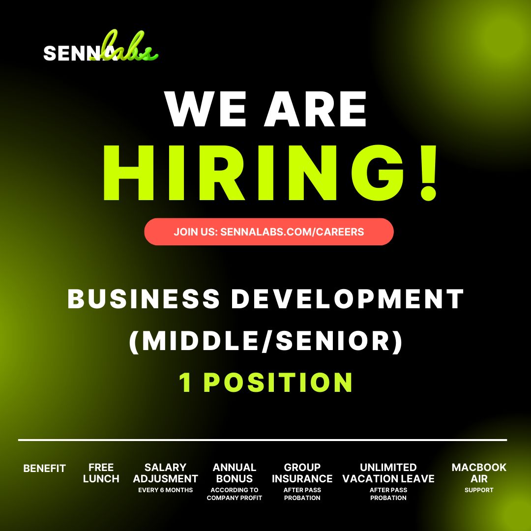 Senna Labs บน LinkedIn: สวัสดีค่ะ บริษัท Senna Labs เปิดรับสมัครเพื่อน ... Senna Labs บน LinkedIn: สวัสดีค่ะ บริษัท Senna Labs เปิดรับสมัครเพื่อน ...
