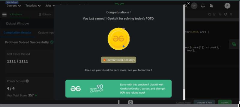 #gfg160 #geekstreak2025 #gfg160 | Priyanshu Tiwari #gfg160 #geekstreak2025 #gfg160 | Priyanshu Tiwari