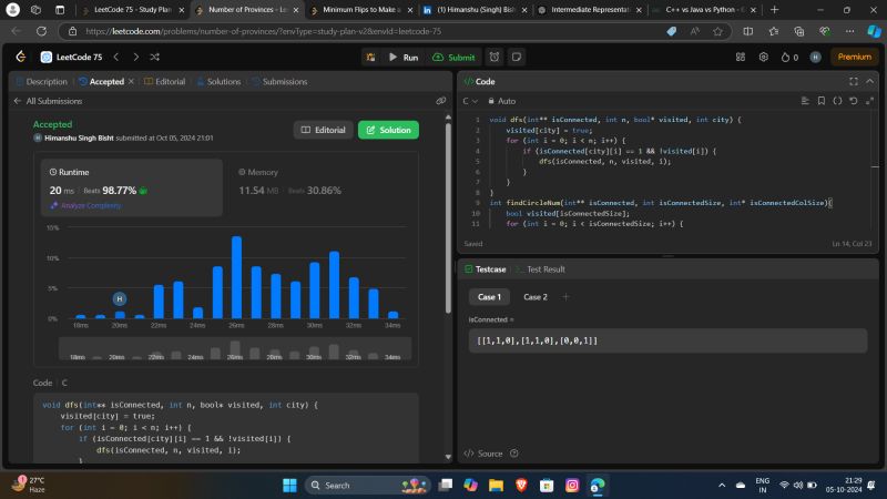 Himanshu Bisht on LinkedIn: #dsachallenge #codingjourney #leetcode # ... Himanshu Bisht on LinkedIn: #dsachallenge #codingjourney #leetcode # ...