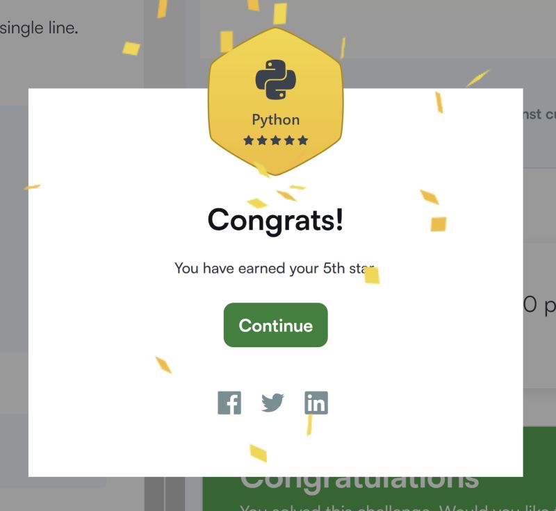 #hackerrank #python #codingjourney #techskills | Prerna Mishra #hackerrank #python #codingjourney #techskills | Prerna Mishra