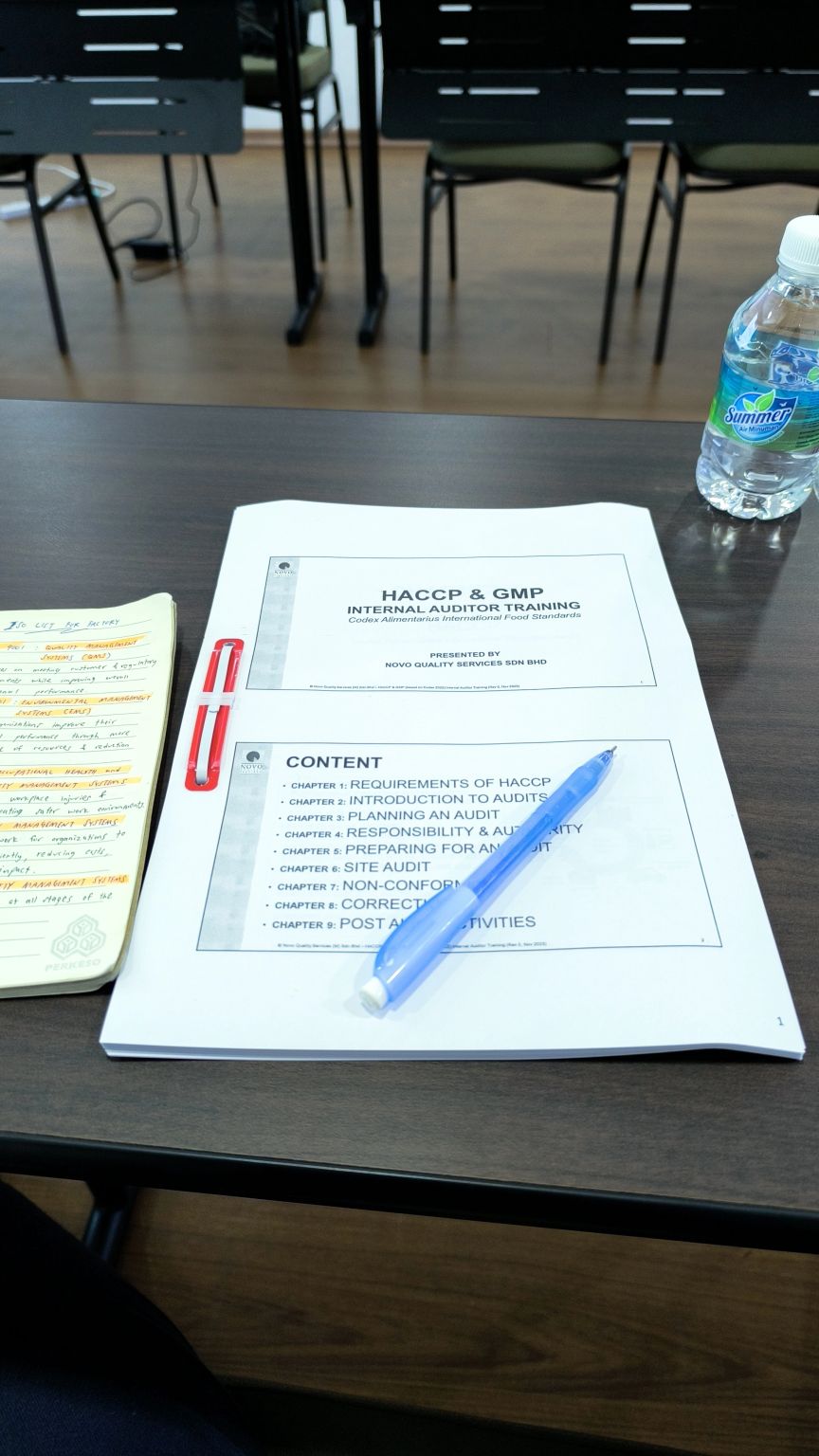 Completed 2 days of training for GMP and HACCP. | Muhammad Fahmi posted ... Completed 2 days of training for GMP and HACCP. | Muhammad Fahmi posted ...
