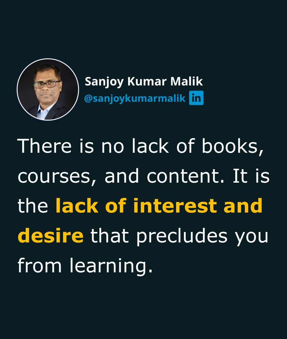 Abhishek Verma on LinkedIn: True!! Abhishek Verma on LinkedIn: True!!