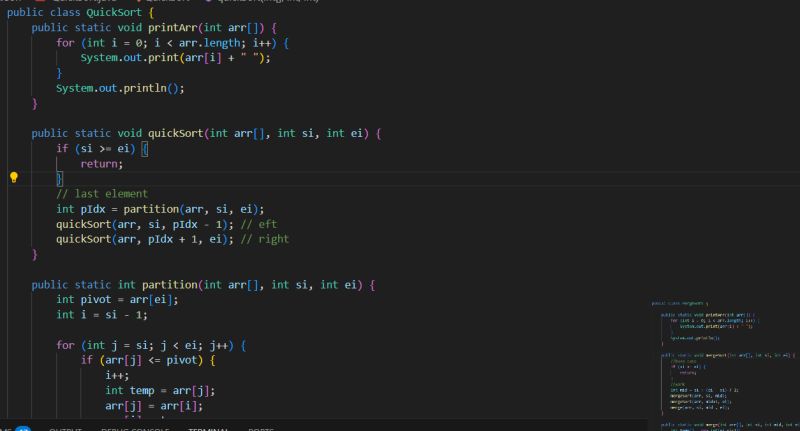 #dsa #java #divideandconquer #sorting | Chetan Naik #dsa #java #divideandconquer #sorting | Chetan Naik