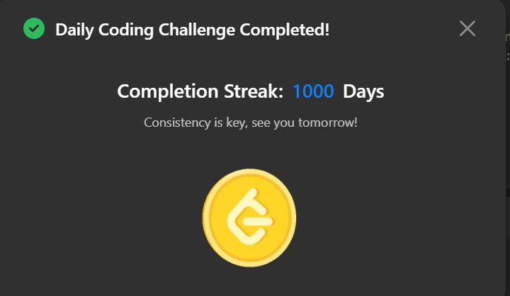 vishnu bathla on LinkedIn: #leetcode #1000days #resilience vishnu bathla on LinkedIn: #leetcode #1000days #resilience