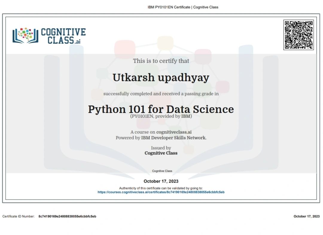 Utkarsh Upadhyay on LinkedIn: #ibm #ibmskillsbuild Utkarsh Upadhyay on LinkedIn: #ibm #ibmskillsbuild