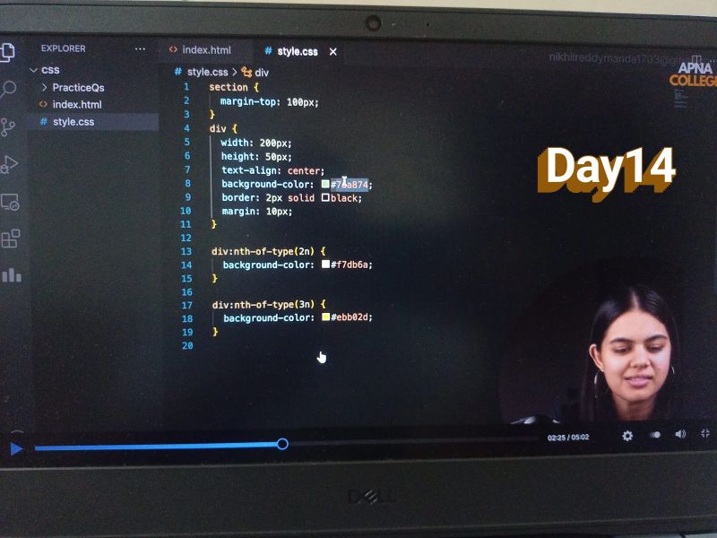 Bharath Dupthala on LinkedIn: #day14 #deltabatch #css #day15 #day16 ... Bharath Dupthala on LinkedIn: #day14 #deltabatch #css #day15 #day16 ...