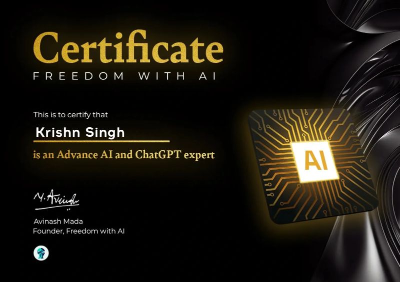 Krishn Singh on LinkedIn: #ai #artificialintelligence #chatgpt # ... Krishn Singh on LinkedIn: #ai #artificialintelligence #chatgpt # ...