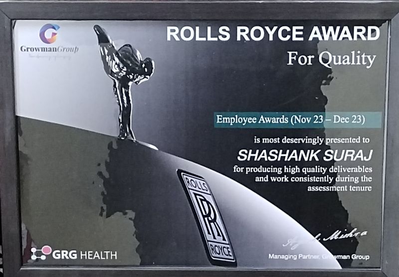 Shashank Suraj Sinha on LinkedIn: #rollsroyce Shashank Suraj Sinha on LinkedIn: #rollsroyce