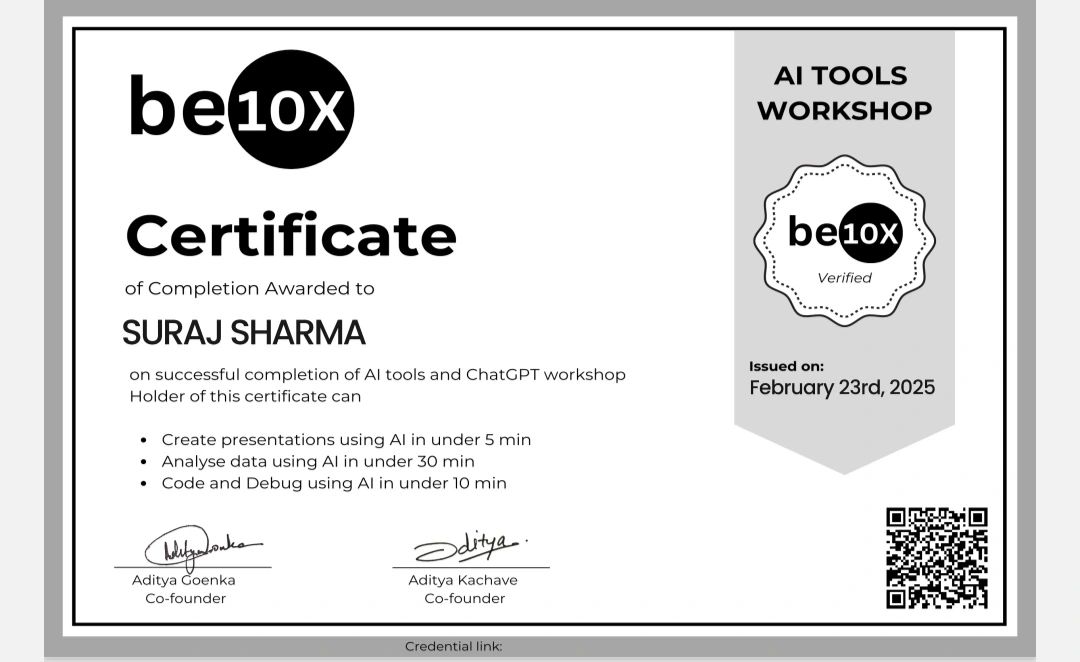 Suraj Sharma on LinkedIn: #ai #artificialintelligence #cse # ... Suraj Sharma on LinkedIn: #ai #artificialintelligence #cse # ...