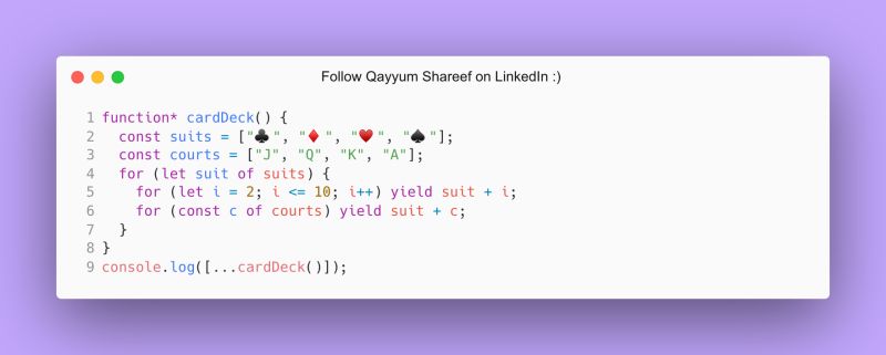 Qayyum Shareef on LinkedIn: #javascript Qayyum Shareef on LinkedIn: #javascript