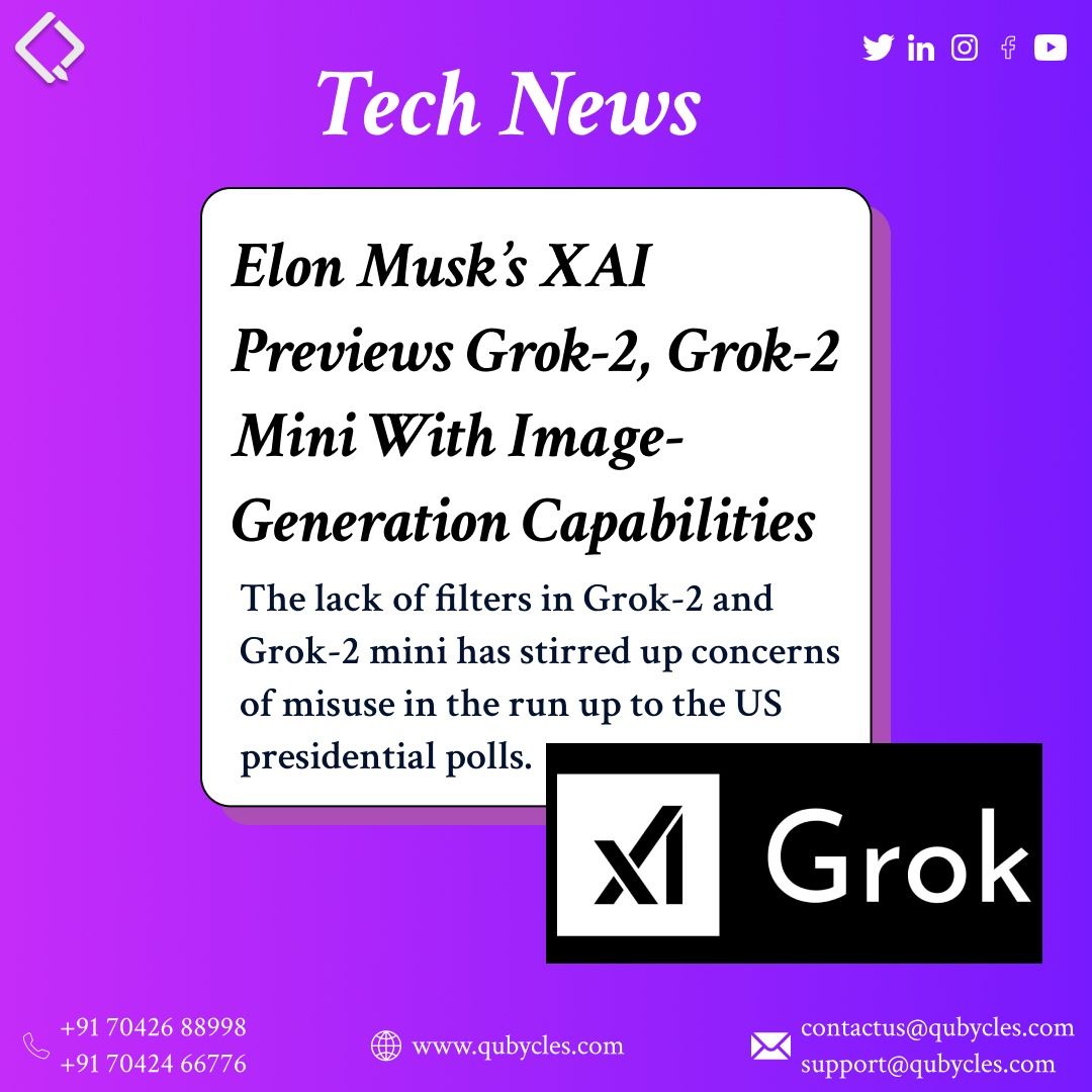 Elon Musk's XAI preview for Grok-2 | Qubycles posted on the topic ... Elon Musk's XAI preview for Grok-2 | Qubycles posted on the topic ...