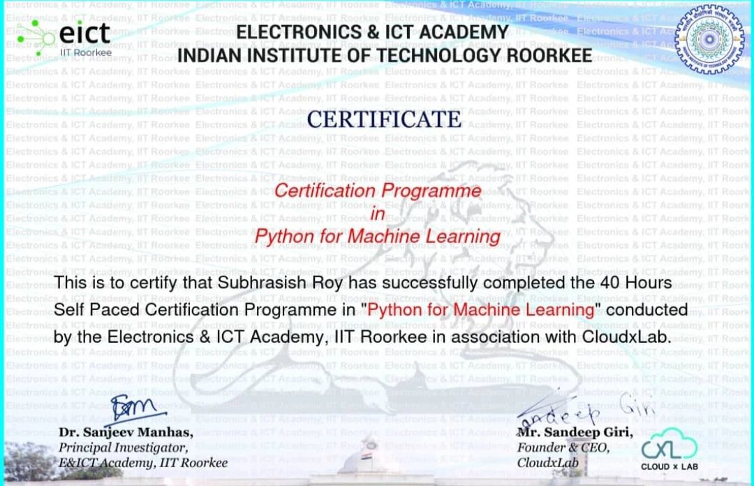 Subhrasish Roy on LinkedIn: #pythonprogramming #pythonlearning # ... Subhrasish Roy on LinkedIn: #pythonprogramming #pythonlearning # ...
