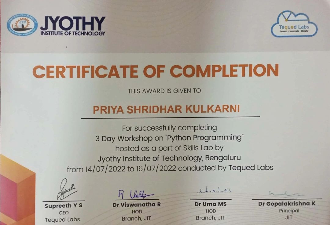 priya kulkarni on LinkedIn: #pythonprogramming #jit #python priya kulkarni on LinkedIn: #pythonprogramming #jit #python