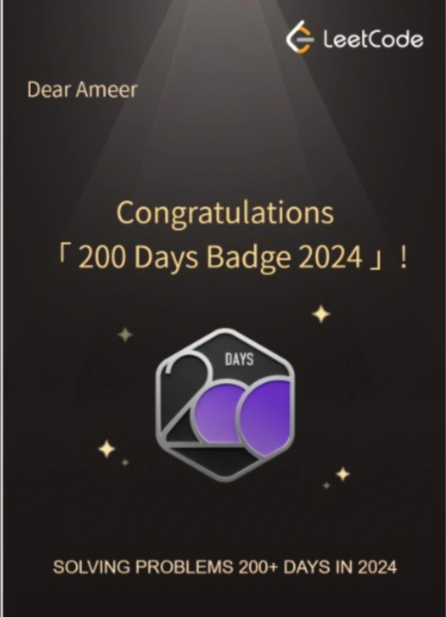AMEER SAYYAD on LinkedIn: #codingjourney #leetcode #geeksforgeeks # ... AMEER SAYYAD on LinkedIn: #codingjourney #leetcode #geeksforgeeks # ...