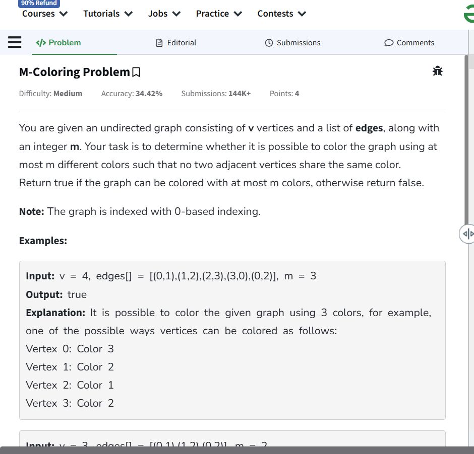 #graphcoloring #backtracking #java #coding | SAAFIN #graphcoloring #backtracking #java #coding | SAAFIN
