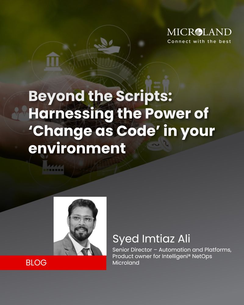 Microland Limited on LinkedIn: #itenvironment #devops #netdevops # ... Microland Limited on LinkedIn: #itenvironment #devops #netdevops # ...