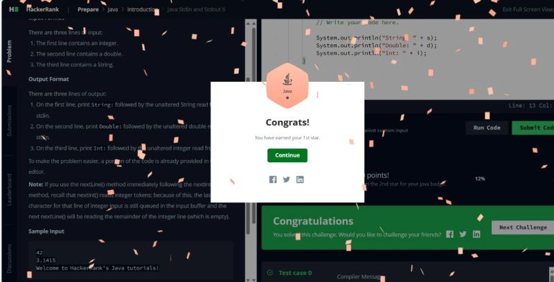 Rohit Jha on LinkedIn: #dsa #hackerrank #codingjourney Rohit Jha on LinkedIn: #dsa #hackerrank #codingjourney