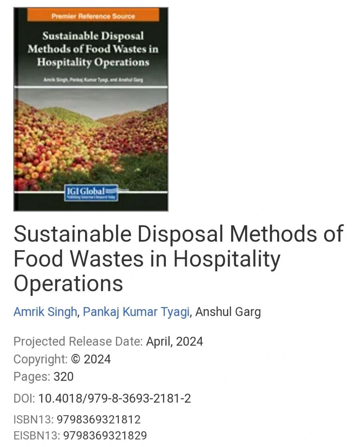 Dr. Vaibhav Bhatt on LinkedIn: #bookchapter #igi #sustainability | 10 ... Dr. Vaibhav Bhatt on LinkedIn: #bookchapter #igi #sustainability | 10 ...