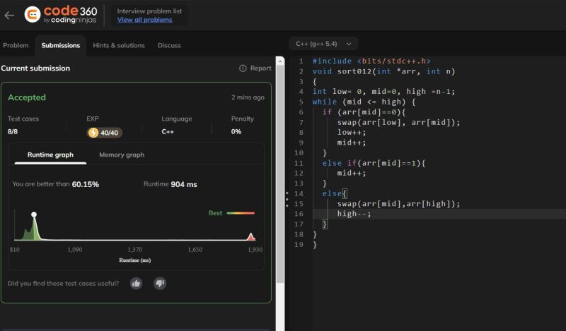Amisha Patel on LinkedIn: #cplusplus #dsapro #arraysorting # ... Amisha Patel on LinkedIn: #cplusplus #dsapro #arraysorting # ...