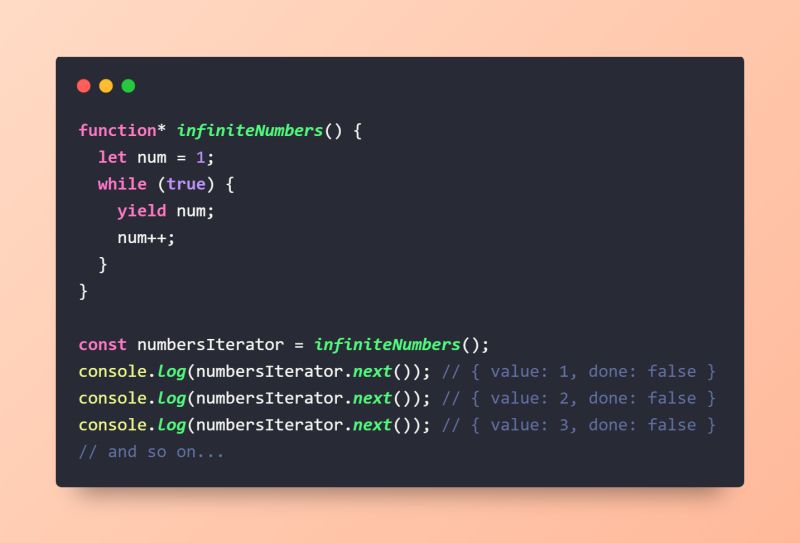 Arjunan K on LinkedIn: #javascript #generators #asynchronousprogramming ... Arjunan K on LinkedIn: #javascript #generators #asynchronousprogramming ...