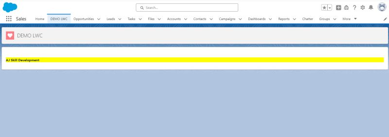Chaithanya Chandran on LinkedIn: #salesforcedevelopment #lwc #trailhead ... Chaithanya Chandran on LinkedIn: #salesforcedevelopment #lwc #trailhead ...