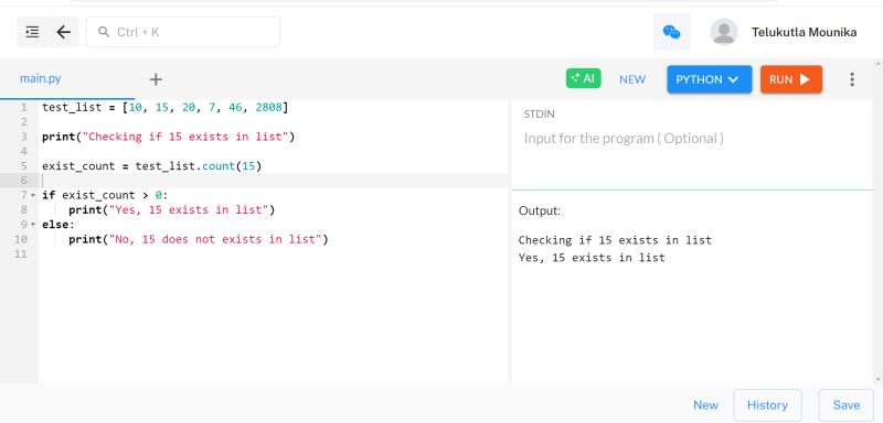 Mounika Telukutla on LinkedIn: #100daysofcode #python #codingchallenge ... Mounika Telukutla on LinkedIn: #100daysofcode #python #codingchallenge ...